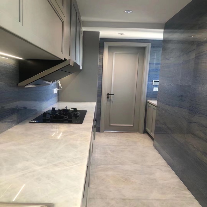 White Diamond Crystal Quartzite Slab