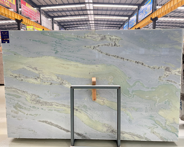 Grateful Natural Sky Blue Marble Tiles For Sale Decoration