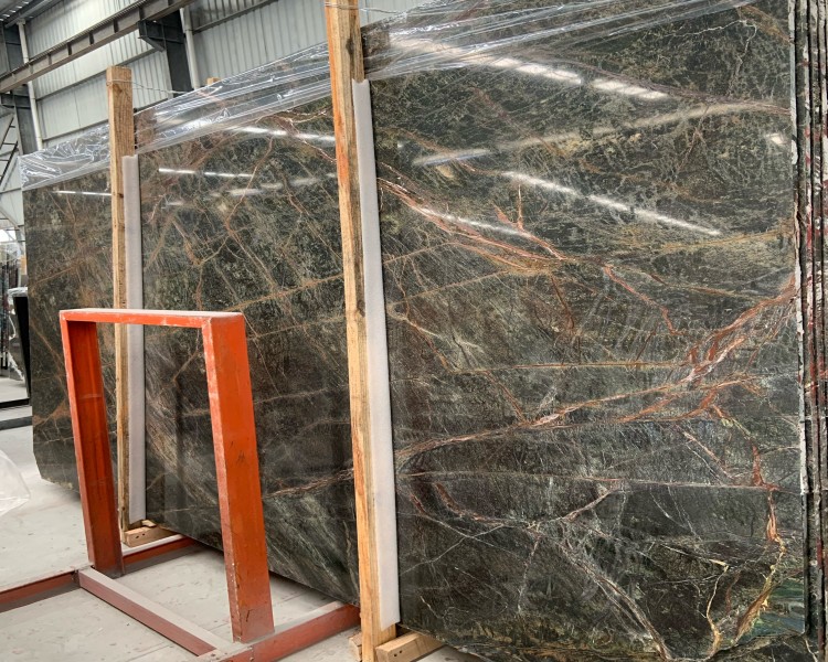 Rain Forest Green Marble Table - China Marble, Granite, Quartzite ...