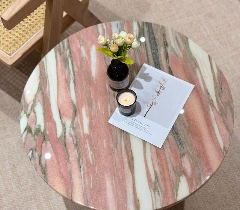 Pink Marble Coffee Table - China Marble, Granite, Quartzite, Agate ...