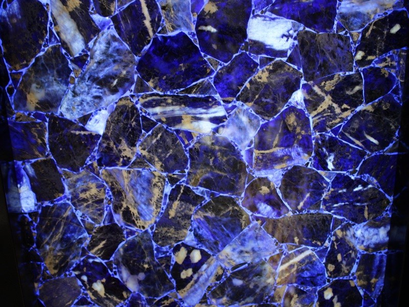 Blue Sodalite Semi-Precious Stone - China Marble, Granite, Quartzite ...