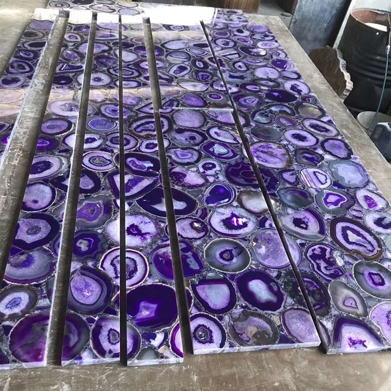 Purple Agate - China Marble, Granite, Quartzite, Agate Manufacturer and ...