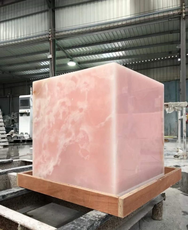 Pink Onyx - China Marble, Granite, Quartzite, Agate Manufacturer and Supplier - HRST STONE