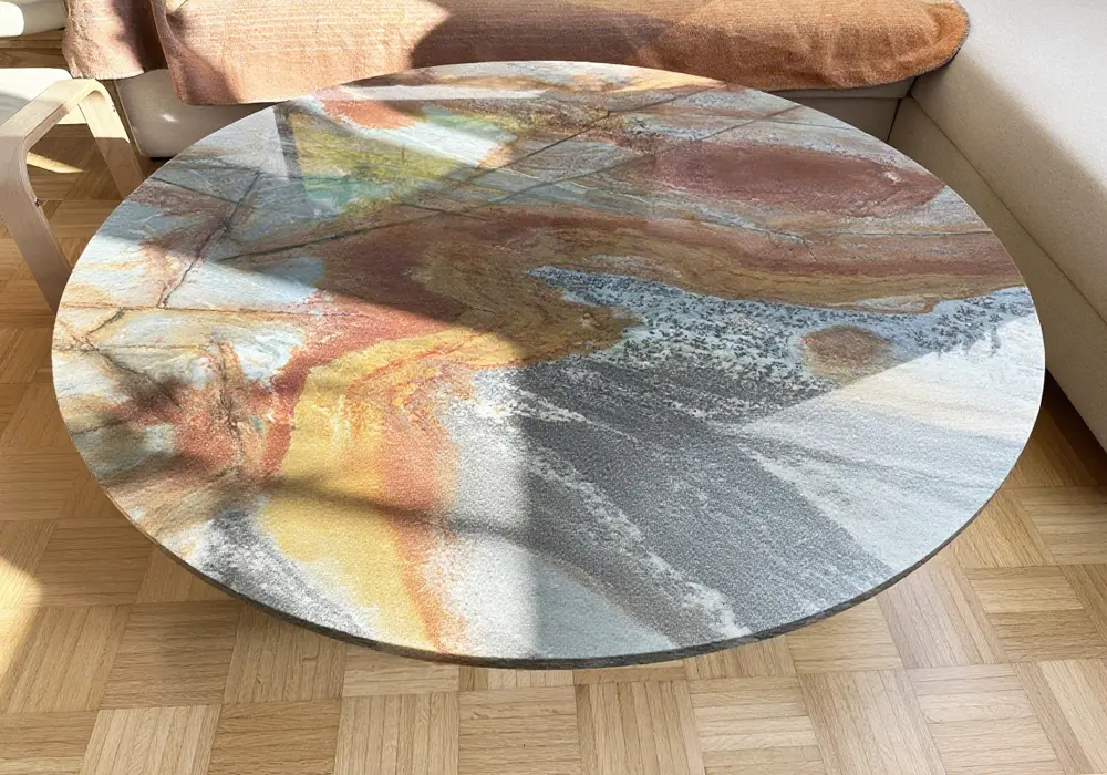 Wholesale Blue Van Gogh Quartzite Table Top - China Marble, Granite ...